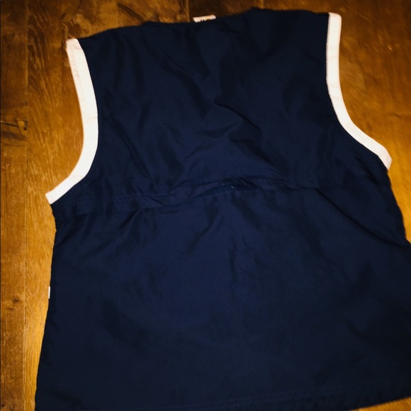 Vintage | Tops | Vintage Reebok Jogger Vest With Pockets In Front ...